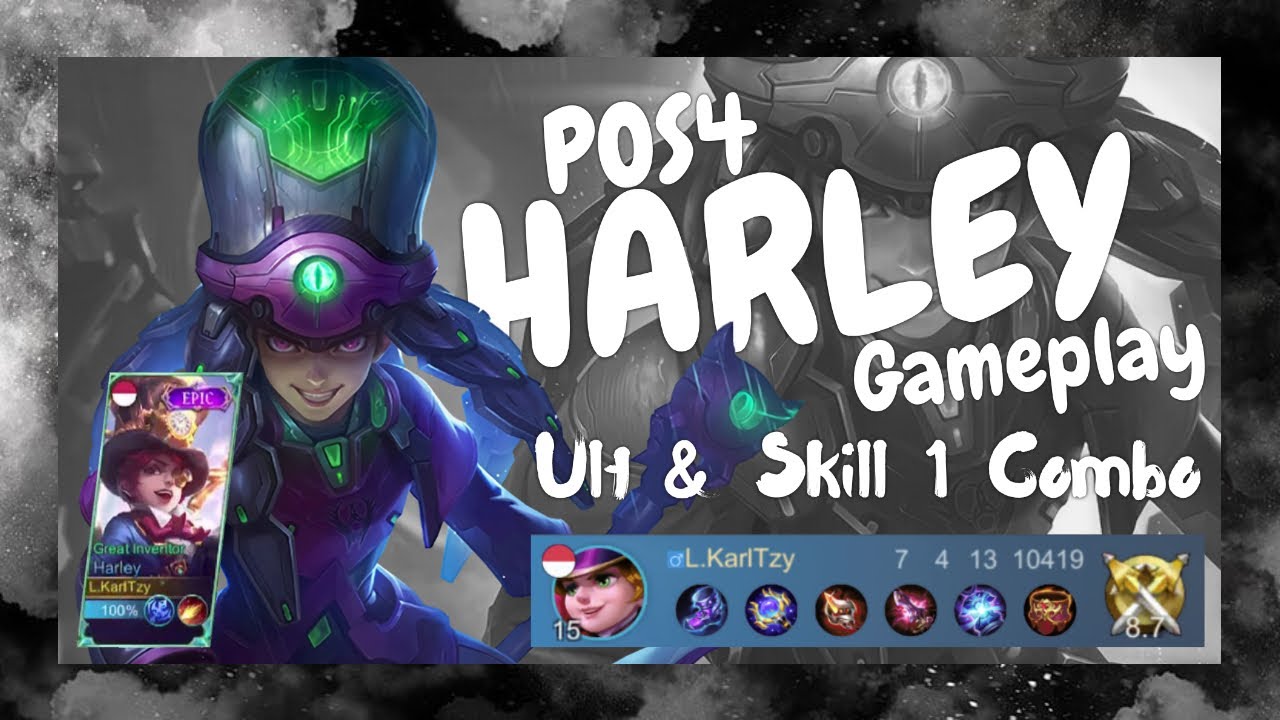 Harley and his Ult & Skill 1 Deadly Combo - YouTube