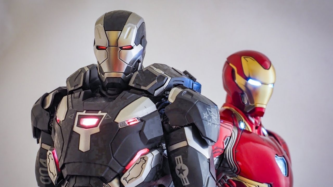 Hot Toys Infinity War War Machine Mark iv - YouTube