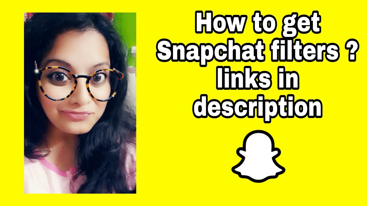 Snapchat tutorial : New Snapchat filters (Check description for Links ...