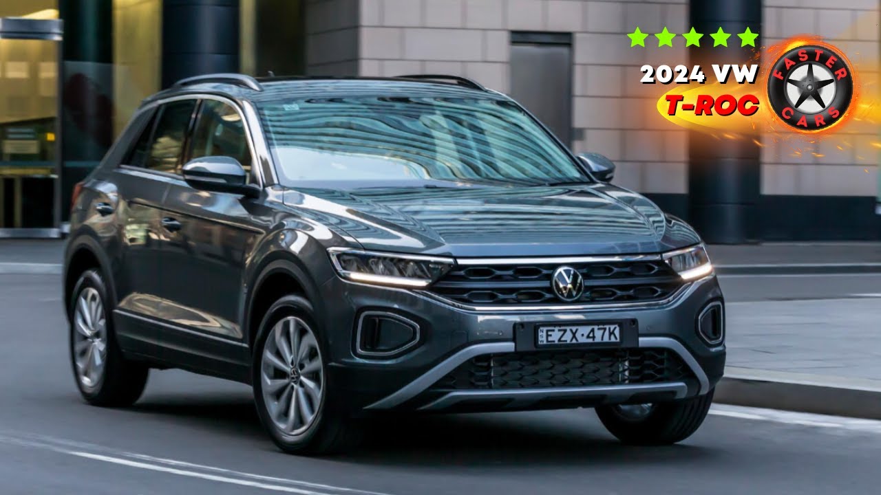 2024 VOLKSWAGEN T-ROC: A Closer Look at VW's Stylish SUV! - Review ...