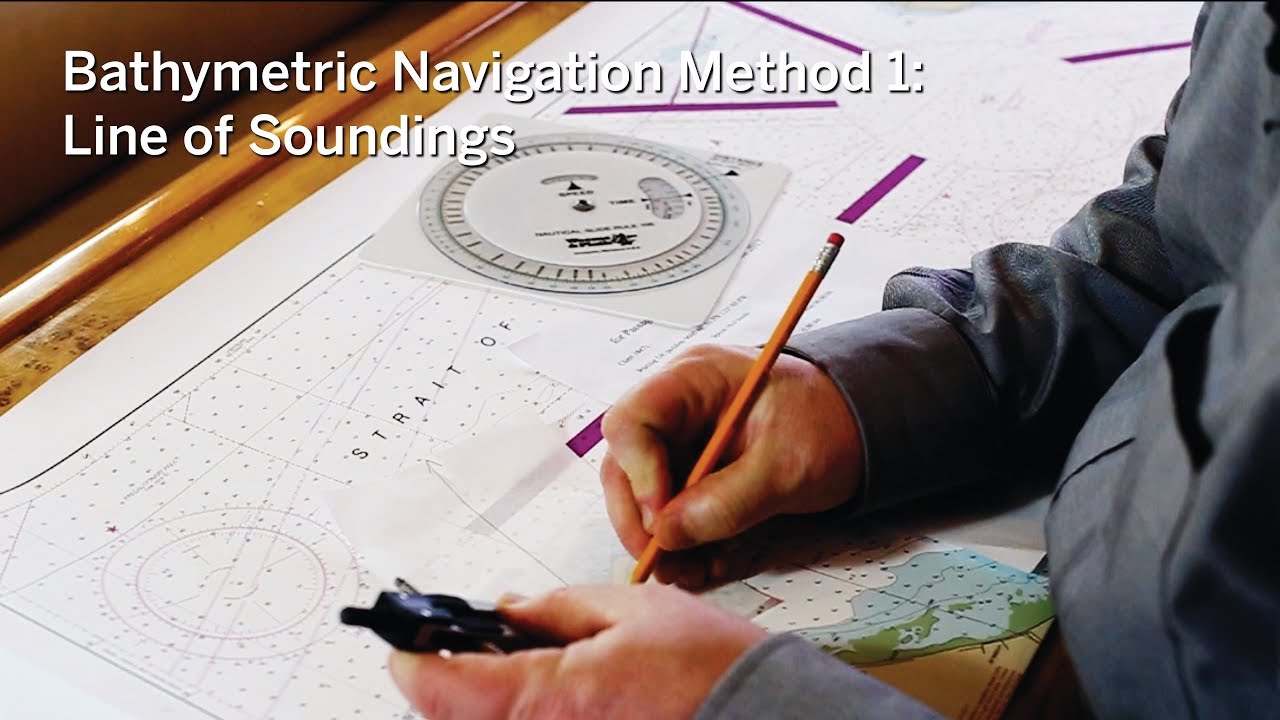 Bathymetric Navigation Method 1: Line of Soundings - YouTube