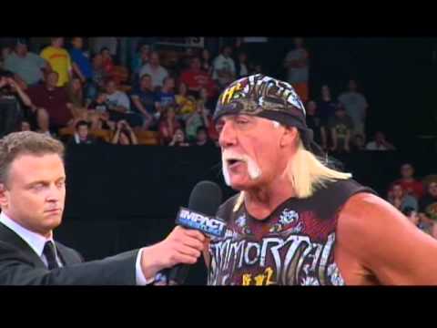 Sting Versus Hulk Hogan : Contract Signing - YouTube