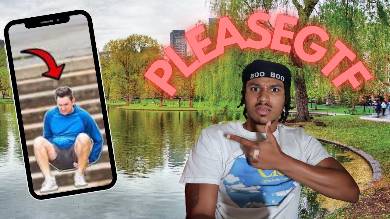 Farting On People In Public Prank - YouTube