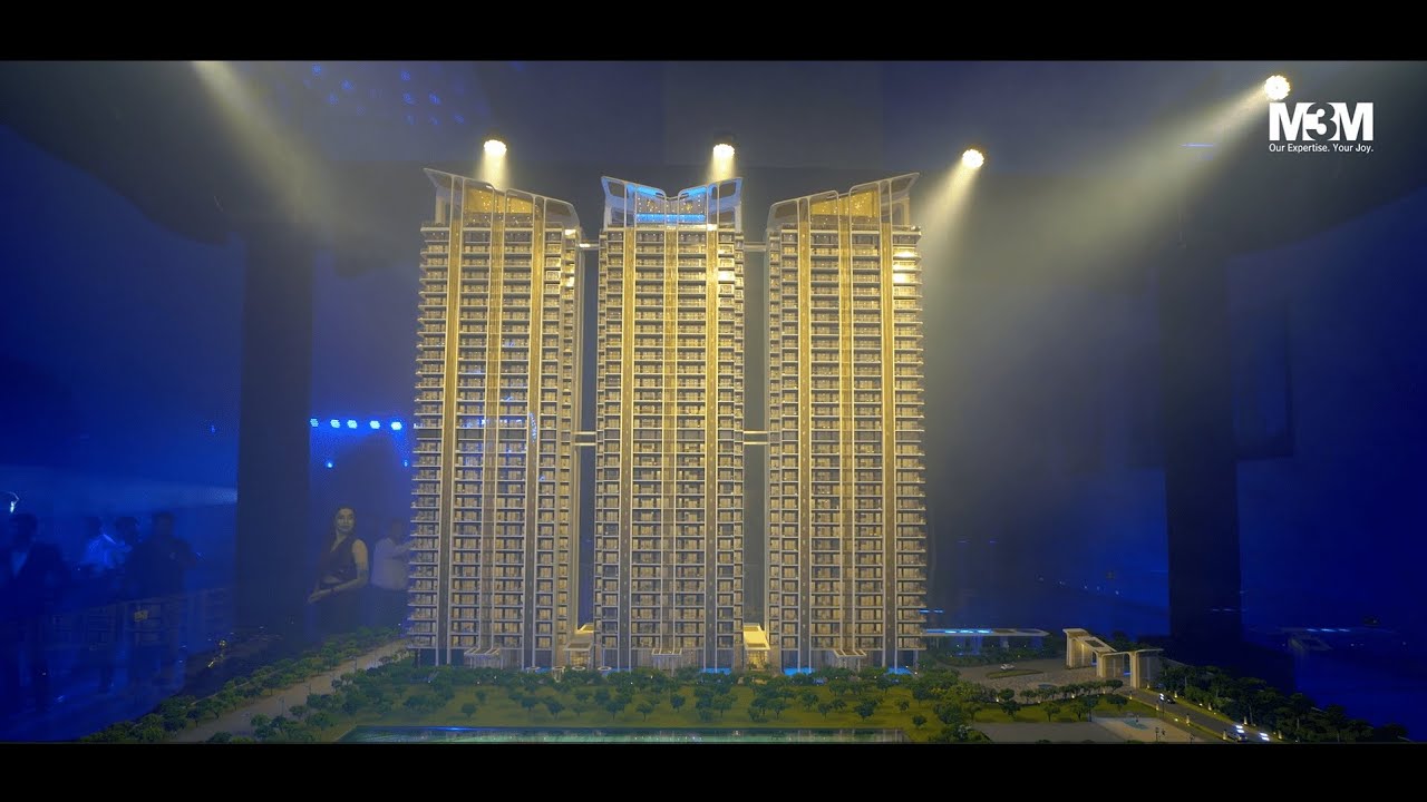 M3M Altitude Model Unveil - YouTube