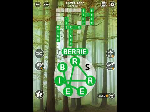 Wordscapes Level 1857 Answers - YouTube