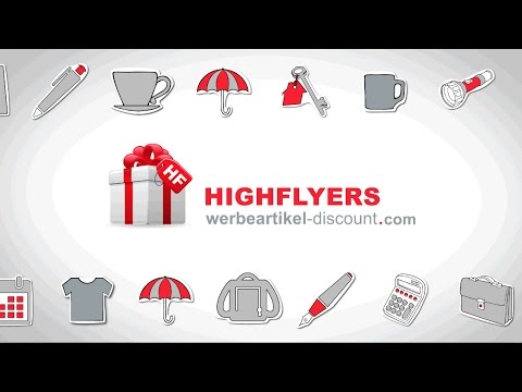 HIGHFLYERS Werbeartikel GmbH - werbeartikel-discount.com - YouTube