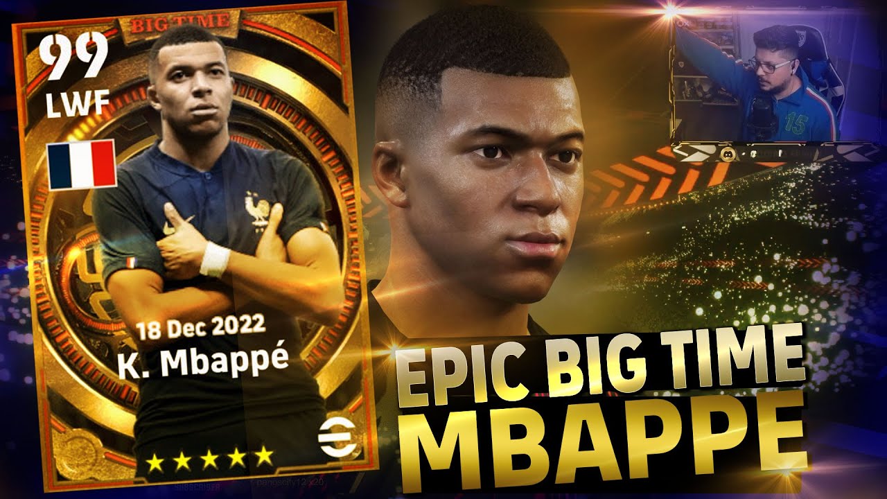 eFootball 2023 Epic Big Time Mbappe Training discussion Live stream ...