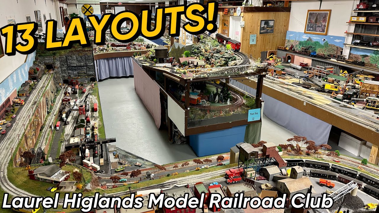 Tour 13 TRAIN Layouts! - YouTube