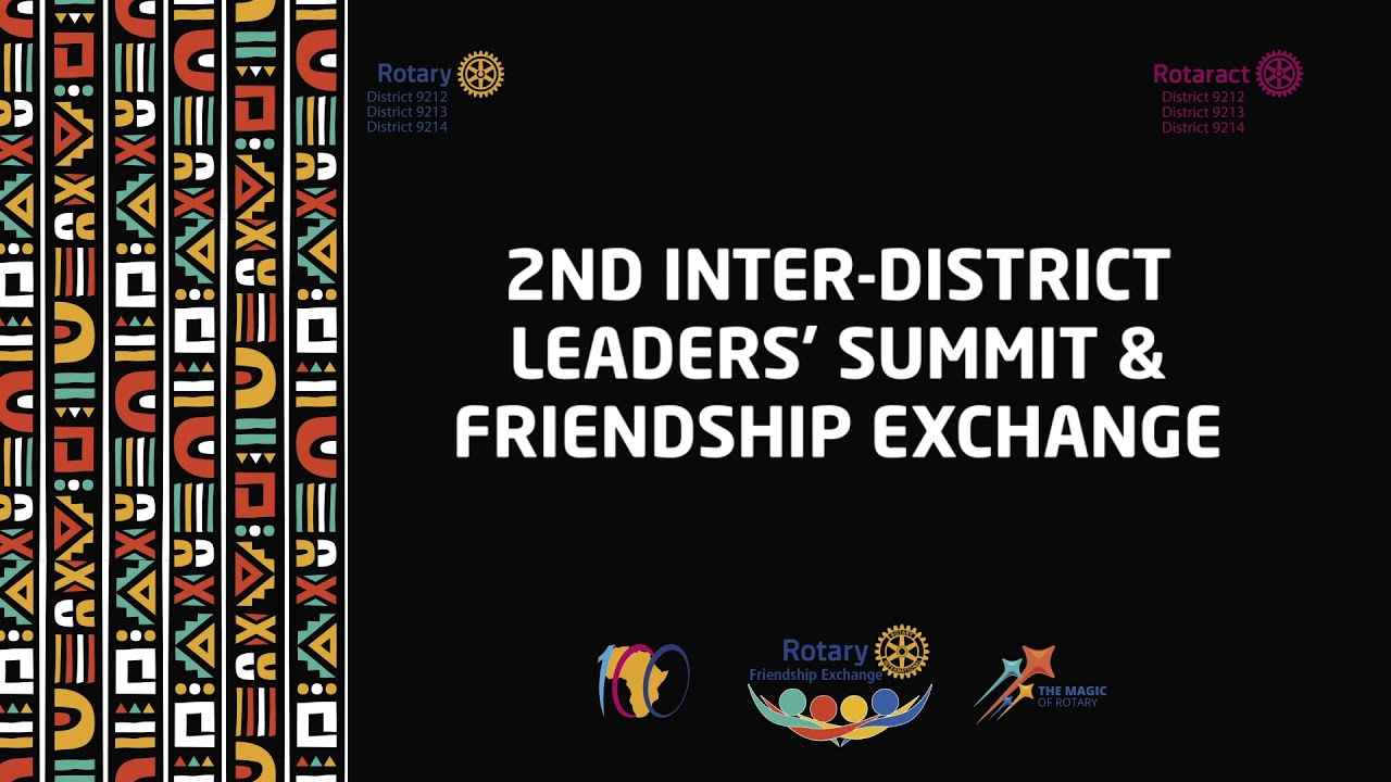 The 2nd InterDistrict Leaders' Summit - YouTube