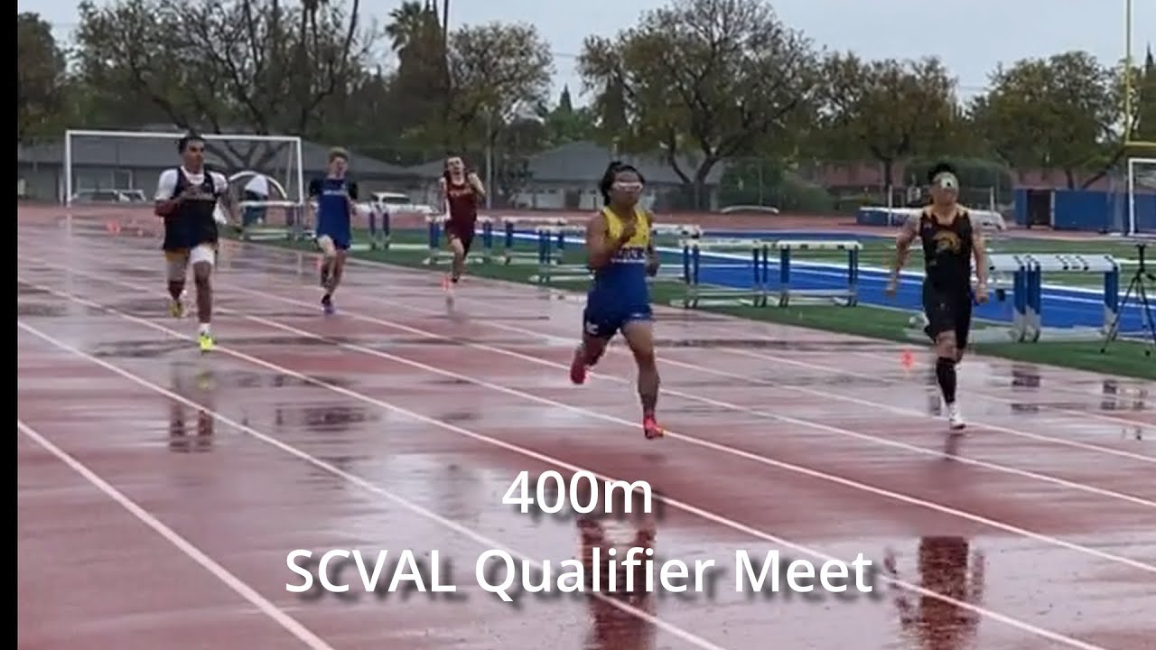 2024 SCVAL Qualifier 400m - YouTube