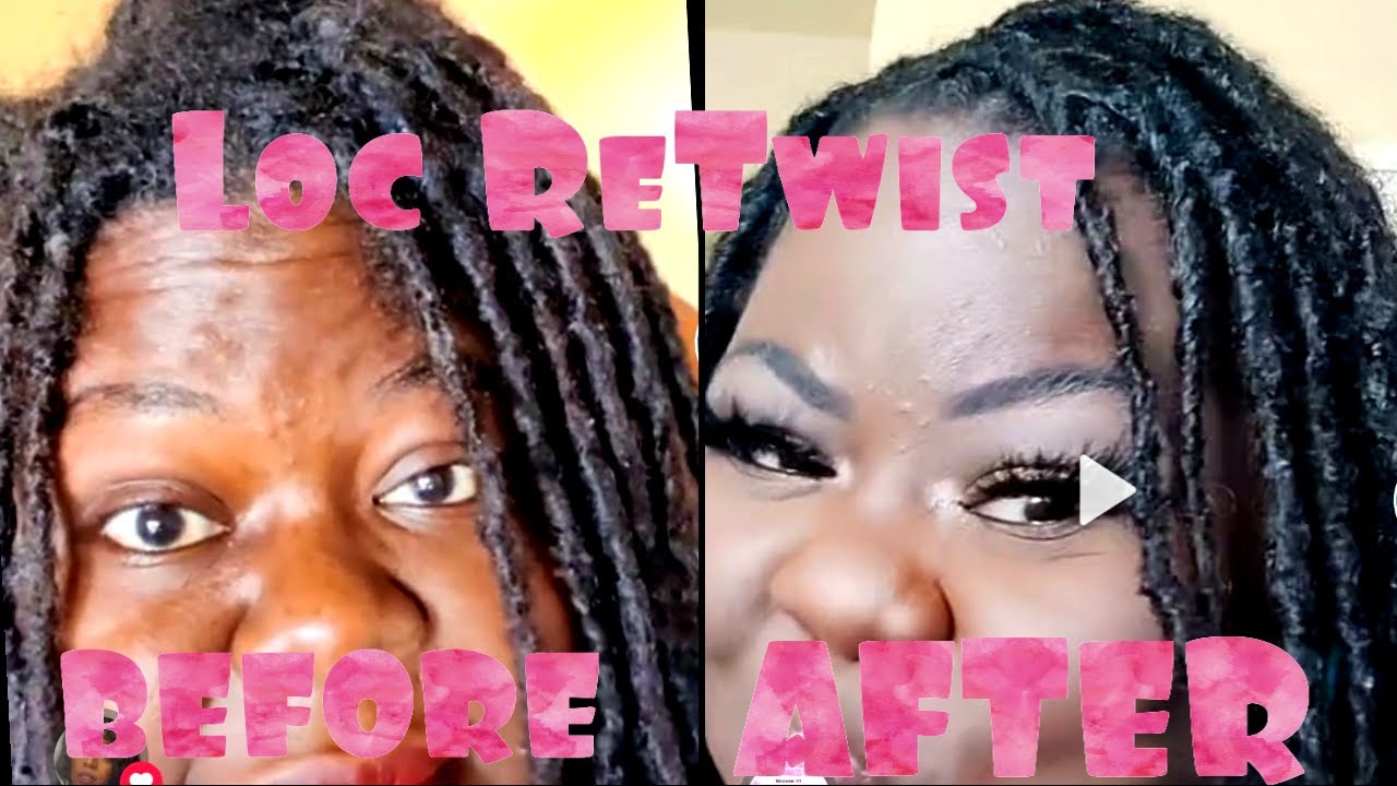 HOW TO REATTACH A LOC THAT HAS COME OUT. // RETWISTING LOCS 2022// LOC ...