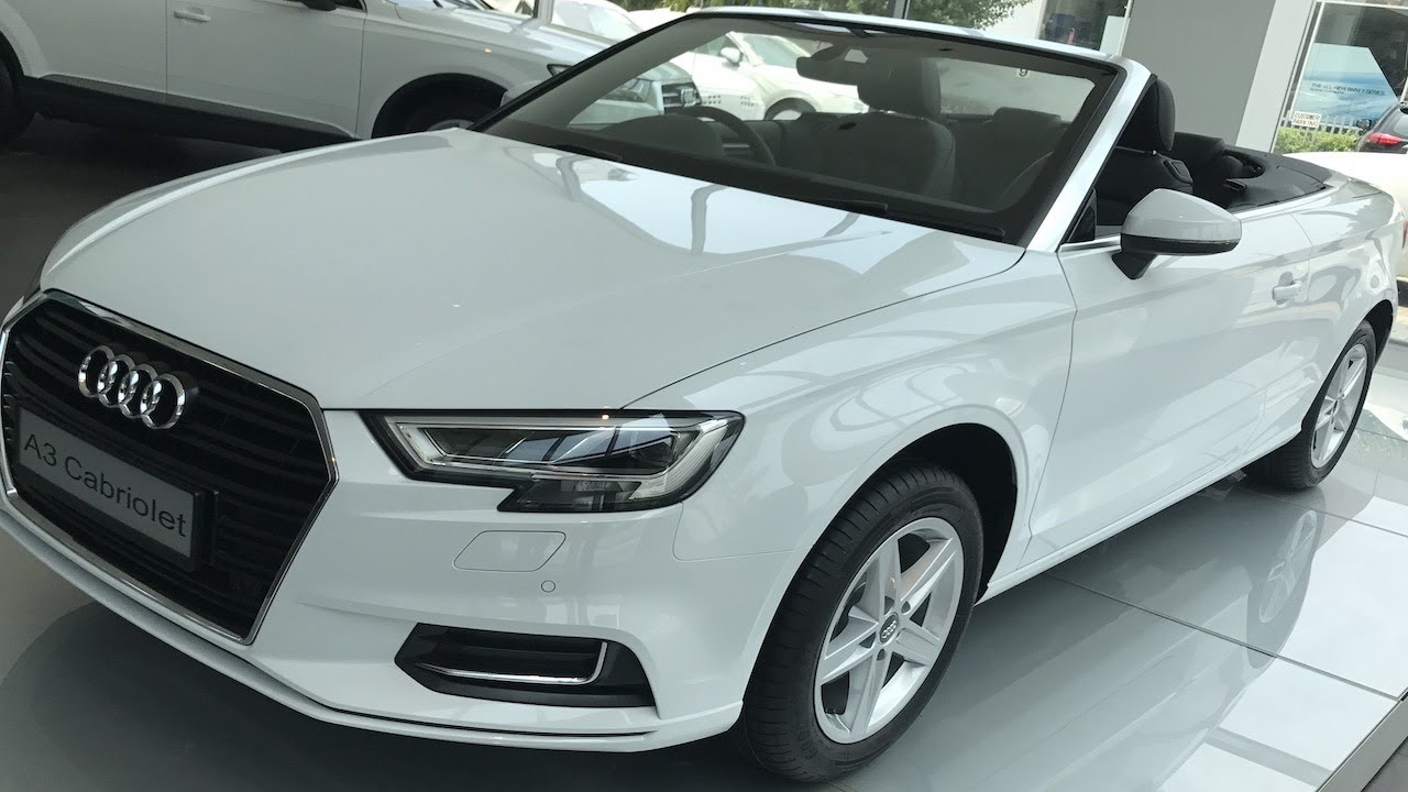 2017 AUDI A3 CABRIOLET (CONVERTIBLE) | INTERIOR AND EXTERIOR WALK ...