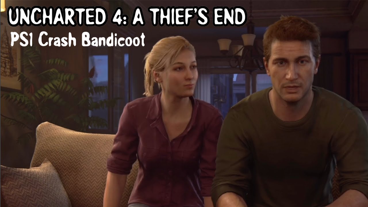 I (as Nathan Drake) Play PS1 Crash Bandicoot in Uncharted 4: A Thief’s ...