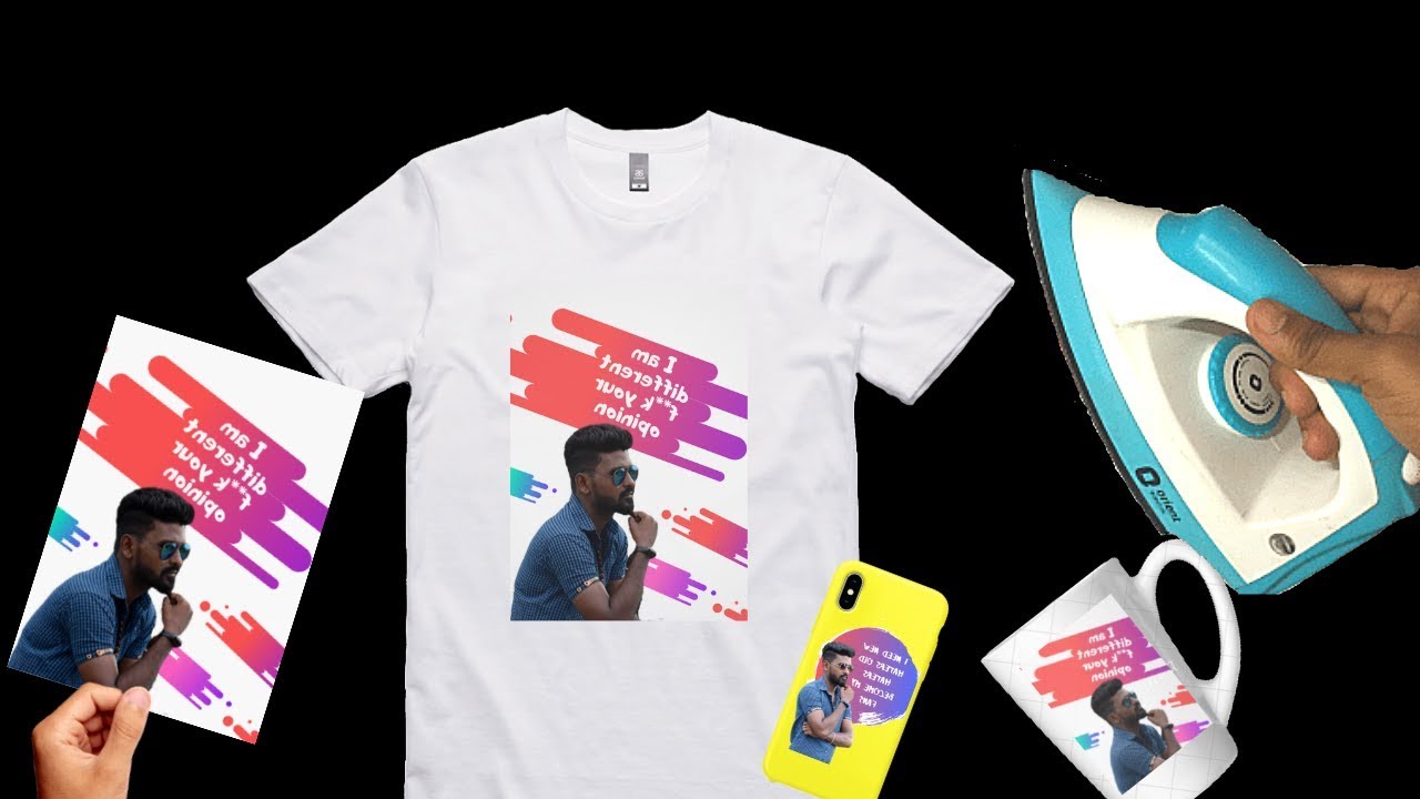 3-Simple ways to customize your T-shirt | Cup | Mobile cover at home ...