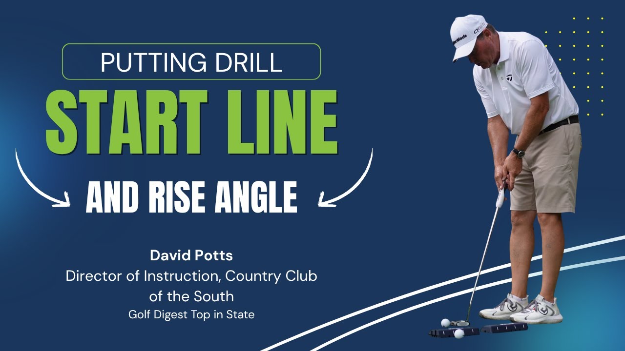 David Potts' Putting SECRET: FIX Your Start Line & Rise Angle with ...