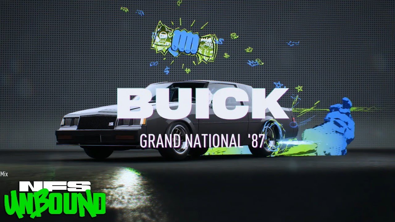 NFS Unbound deliver the machine Buick Grand National GNX 1987 - YouTube