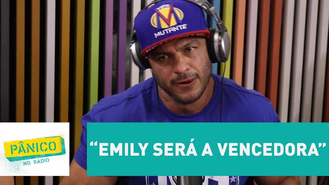 "Emily será a vencedora", diz Bambam l Pânico - YouTube