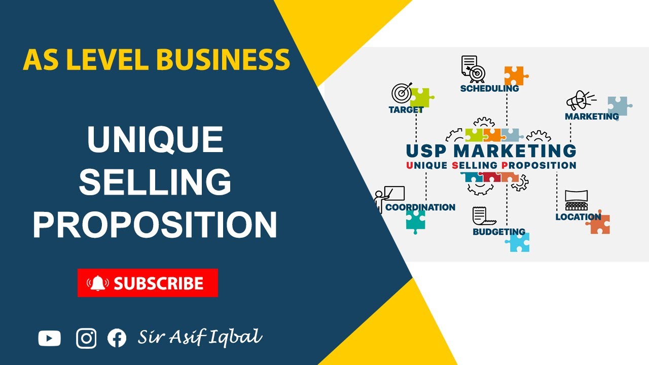 AS Level | USP and Product Differentiation - YouTube
