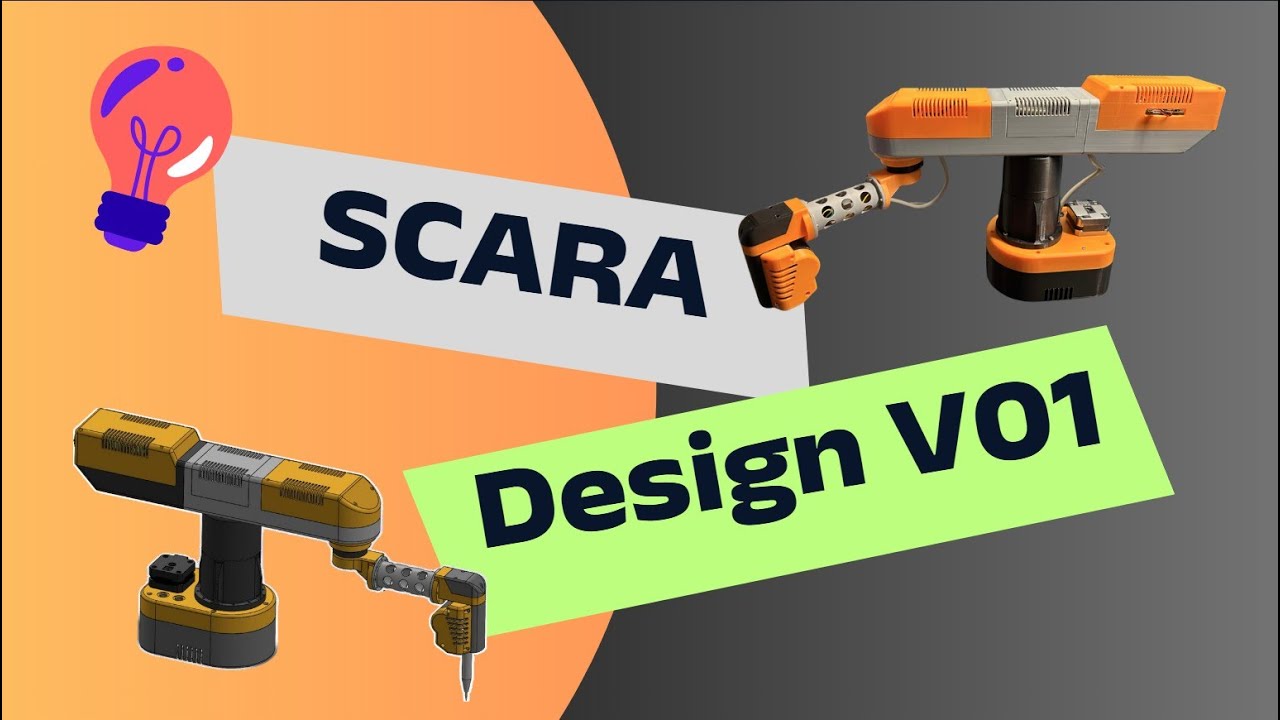 SCARA Robotic Arm Assembly & Testing 🔧 | Precision Motion for Writing ...
