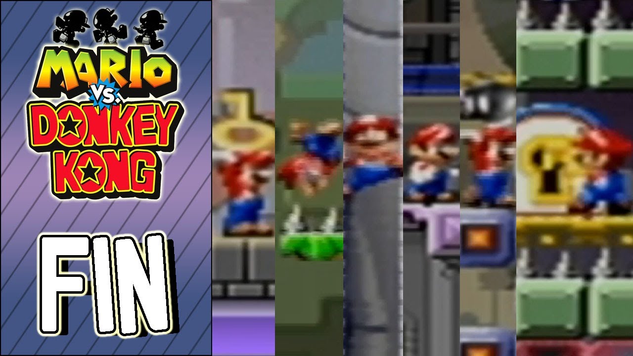 Mario vs. Donkey Kong (GBA) - Finale | Expert Levels [100%] - YouTube