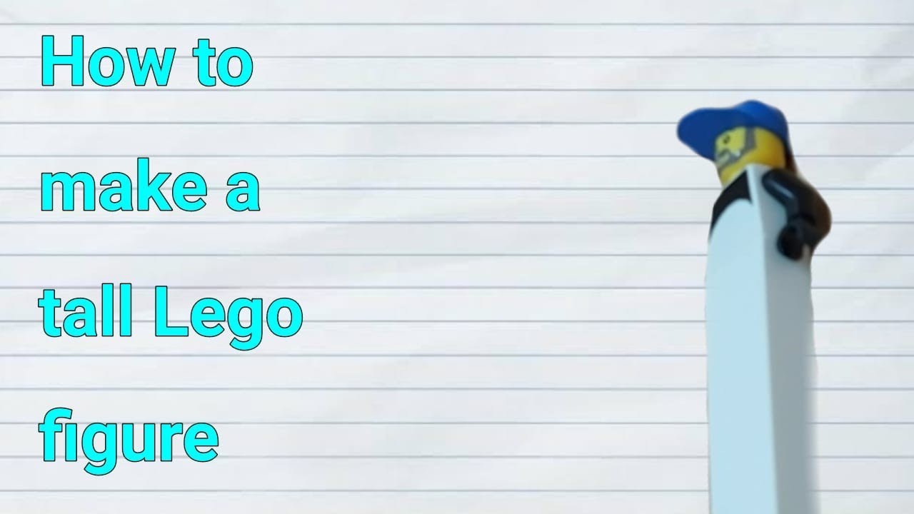 How to make a Lego like Ruler (Easy) - YouTube