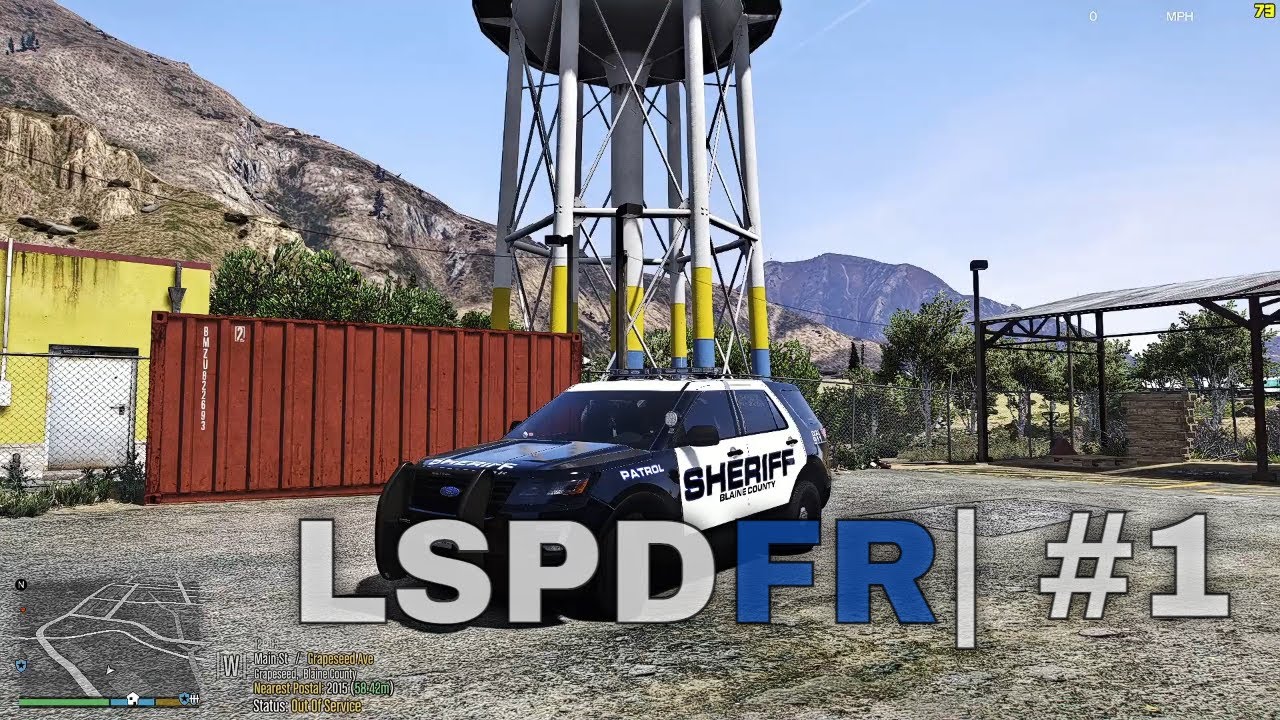 Reporting For Duty | GTA V | LSPDFR 0.4.9 | 2023 Ep.1 - YouTube