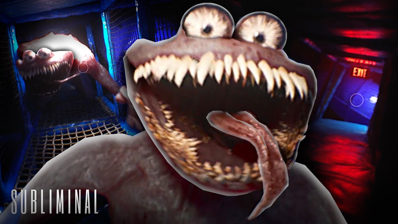 A Hungry Monster Stalks Us through the Backrooms || Subliminal ...