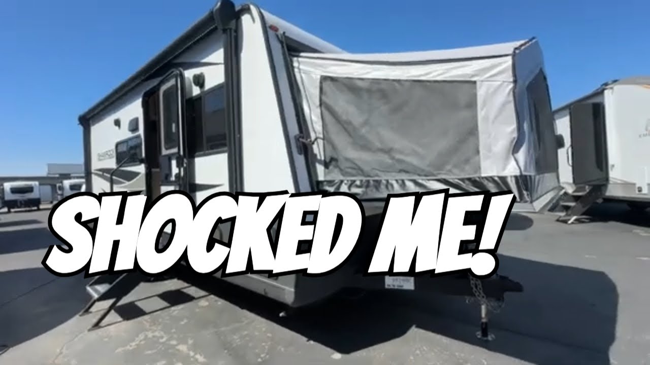 Forest River Flagstaff Shamrock 233S travel trailer. Hybrid Travel ...