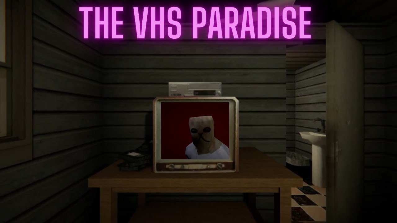SCARY VHS STORE GAME! - The VHS Paradise - YouTube