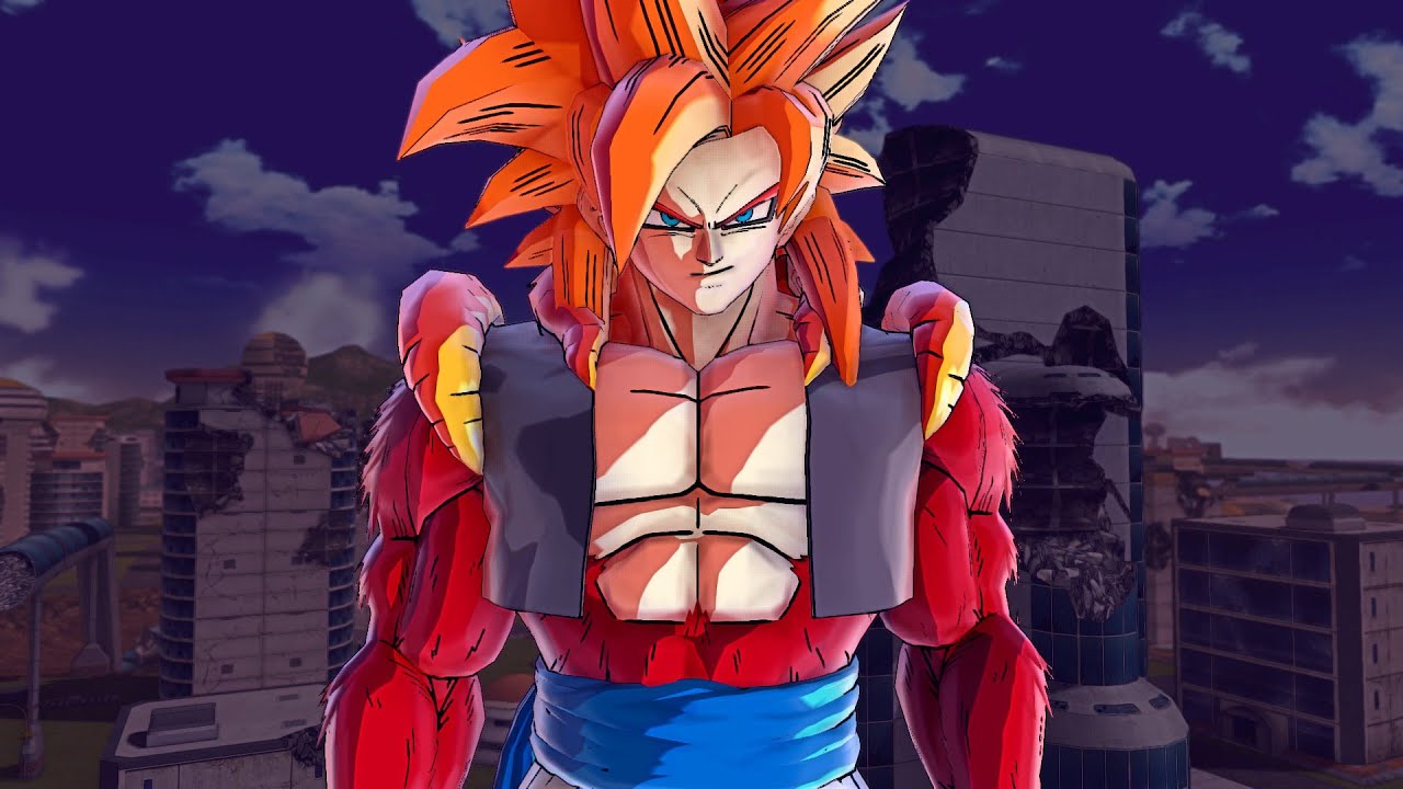 Dragonball Xenoverse 2 Gogeta SSJ4 Mod - YouTube