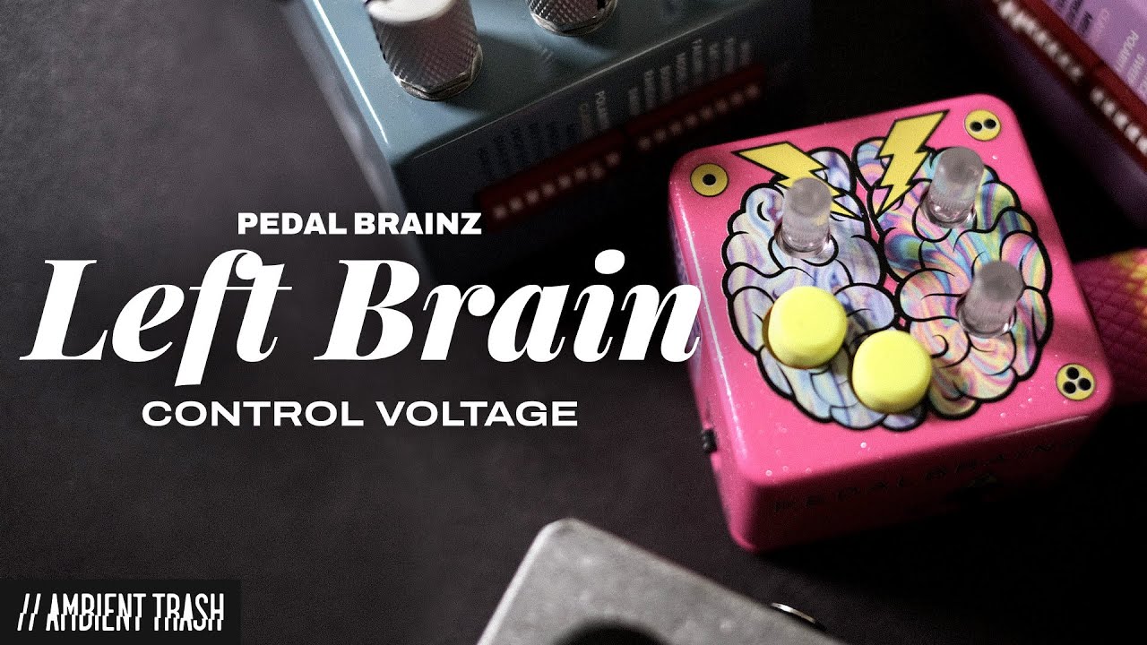 5 Ways to Get Weird with Control Voltage & Ambient Effects // Pedal Brainz Left Brain CV - YouTube