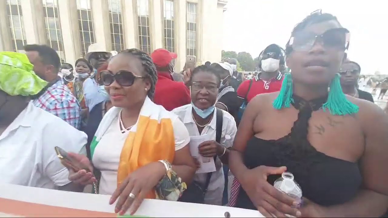 Manifestation Contre Le Troisième Mandat De Ouattara Youtube