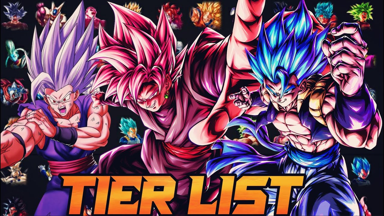 LA NUEVA TIER LIST CON ROSE ULTRA!! ACTUALIZADA DRAGON BALL LEGENDS ...