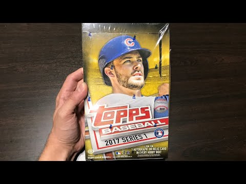 2017 Topps Series 1 Hobby Box Opening!