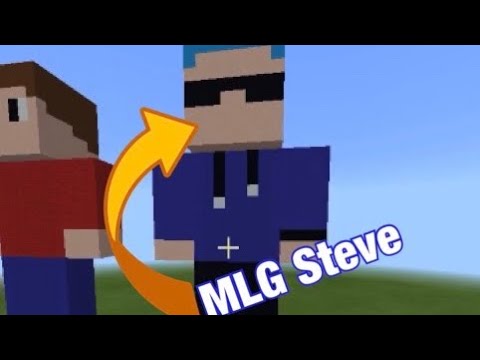 Building MLG Steve| Minecraft build - YouTube