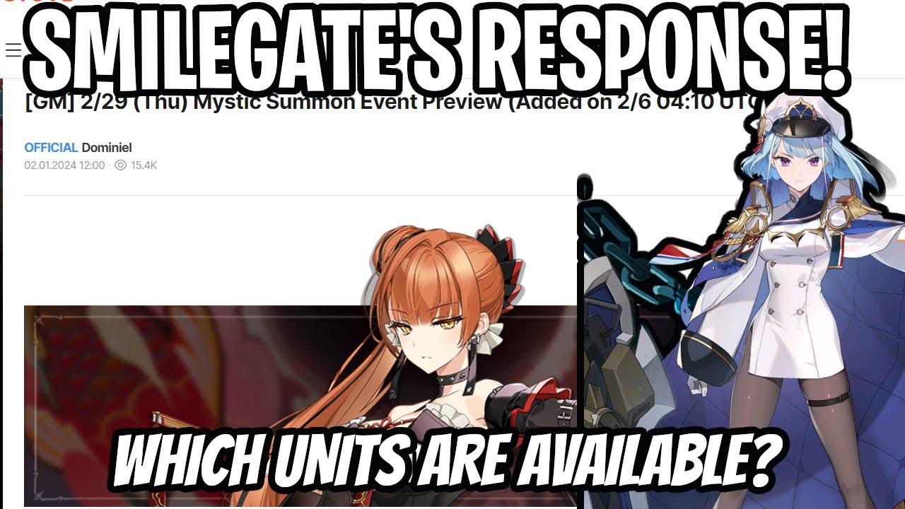 MYSTIC SUMMON EVENT CLEAR UP! SMILEGATE CONFIRMS! [Epic Seven] - YouTube