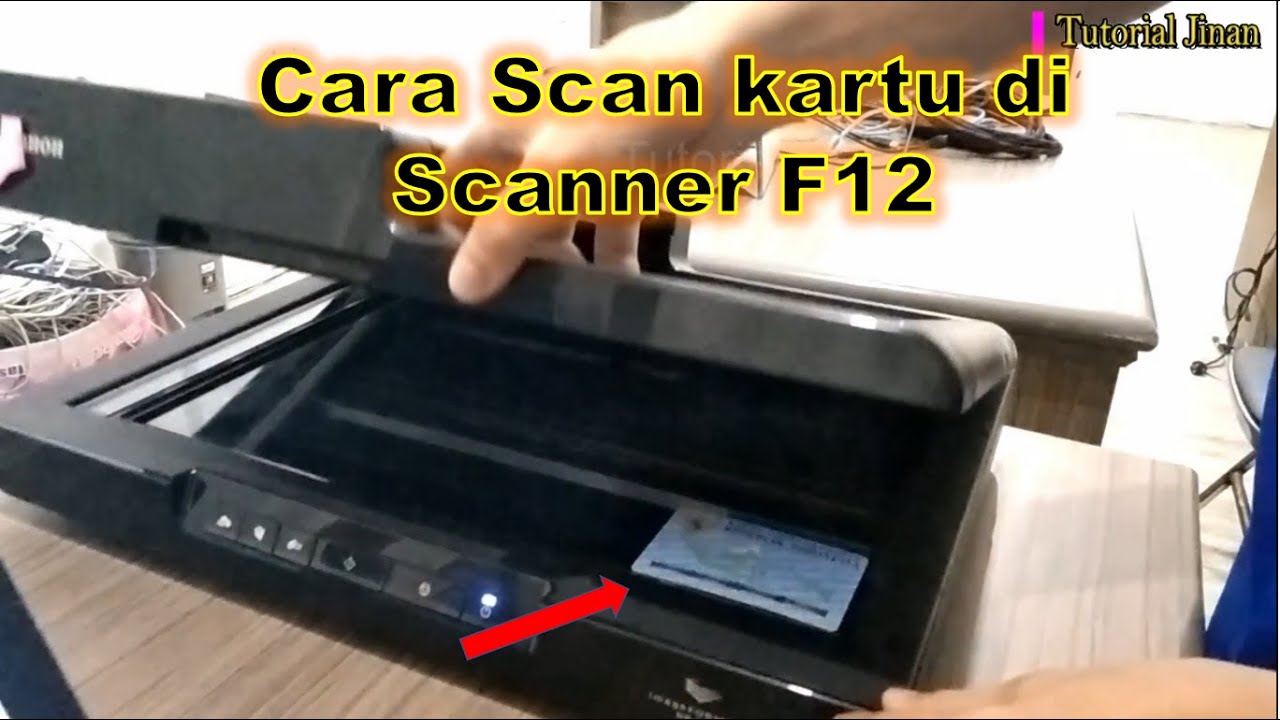 Cara scan K4rtu tanda pengen4l di printer cannon F12_Tutorial Jinan ...