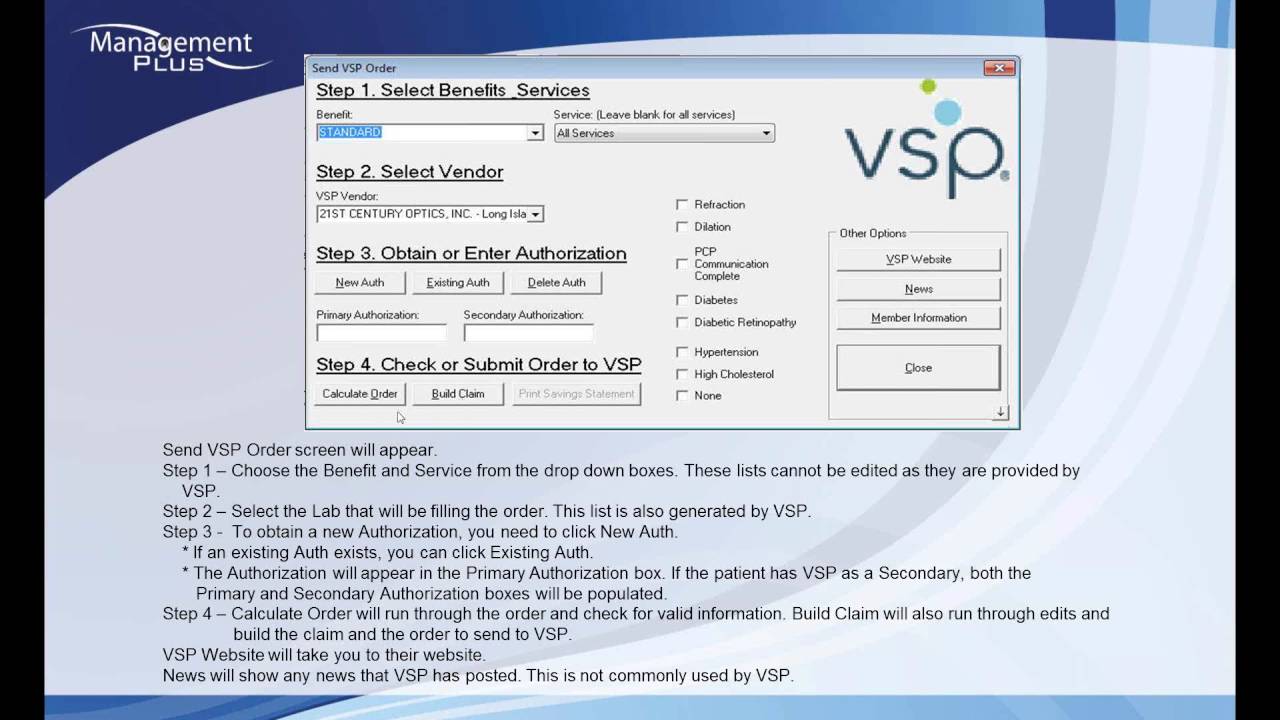 ManagementPlus introduces VSP Eyefinity Integration - YouTube