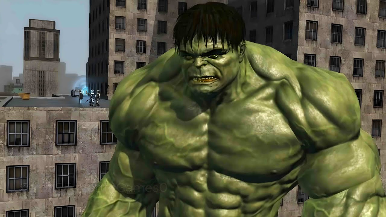 The Incredible Hulk - Hulk Vs. U-Foes - Hulk Boss Fight - YouTube