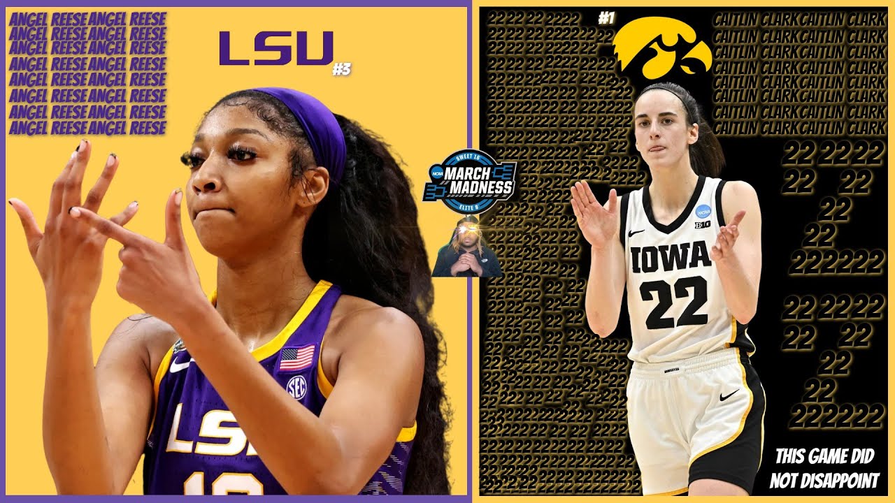 Iowa vs. LSU - Elite Eight NCAA tournament extended highlights ...