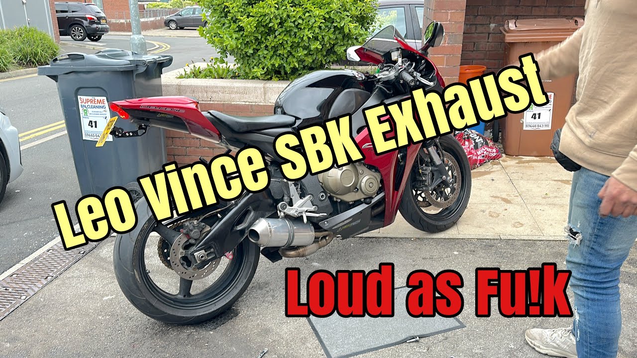 Leo Vince SBK Exhaust on Fireblade! - YouTube