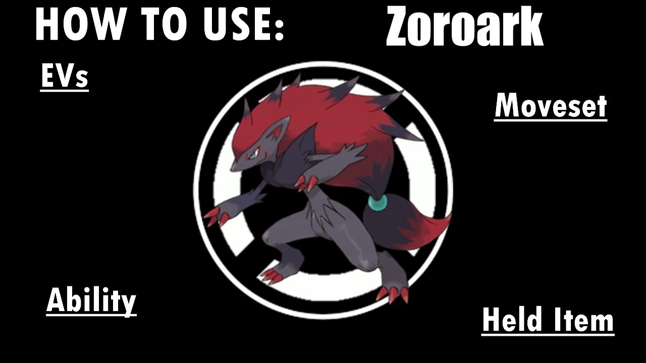Best moveset for zoroark