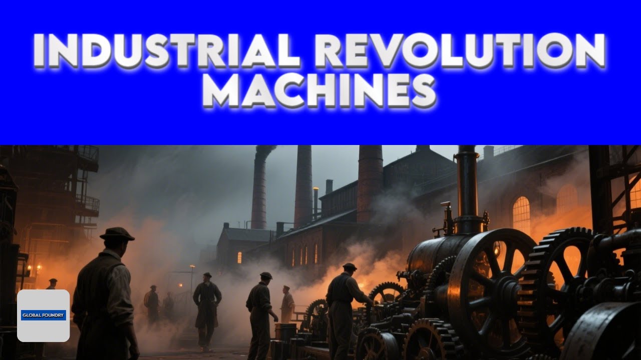 Industrial Revolution Machines: How Inventions Changed the World - YouTube