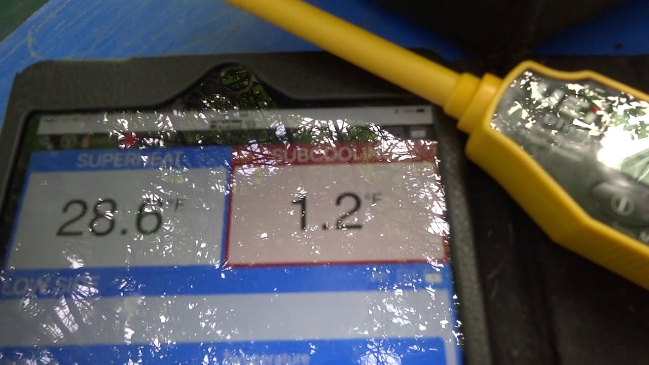 york microchannel AC system check freon AC TRAINING - YouTube