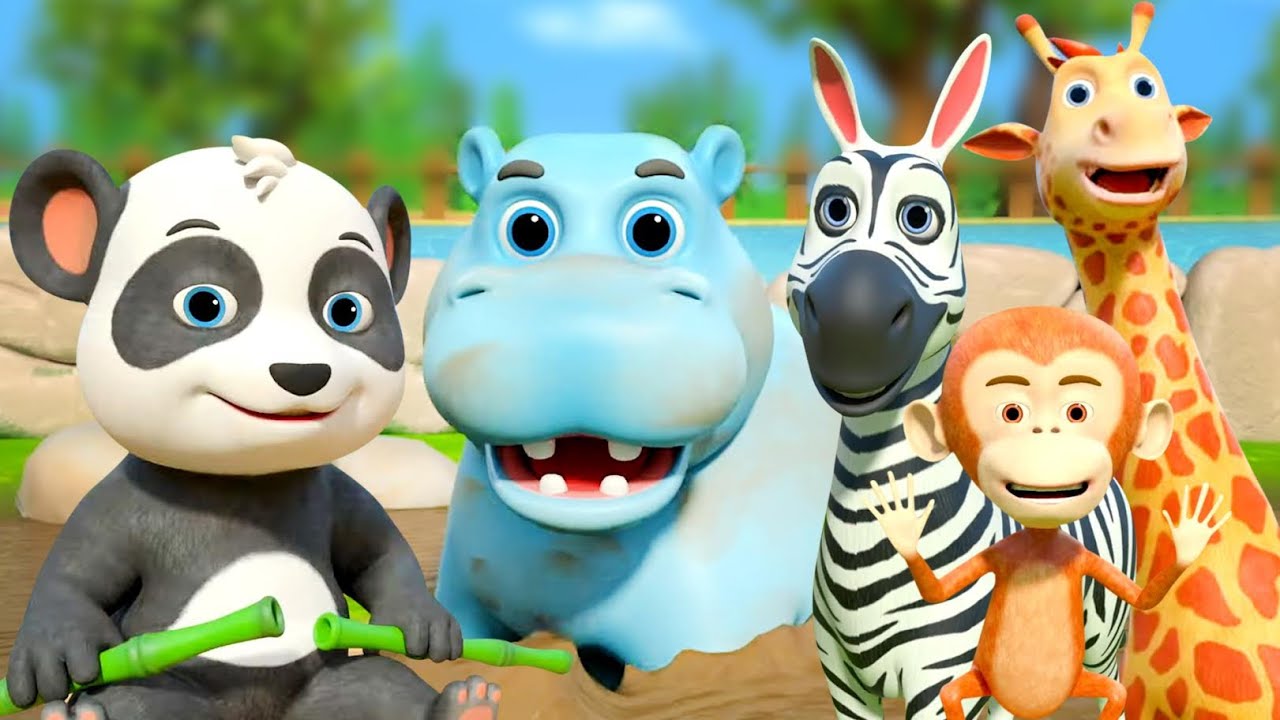 We Are Going To The Zoo, Nursery Rhymes and Animals Cartoon Videos for ...