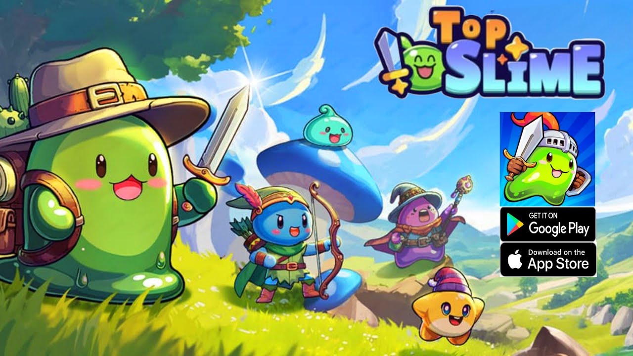 Top Slime Gameplay - RPG Game Android iOS - YouTube