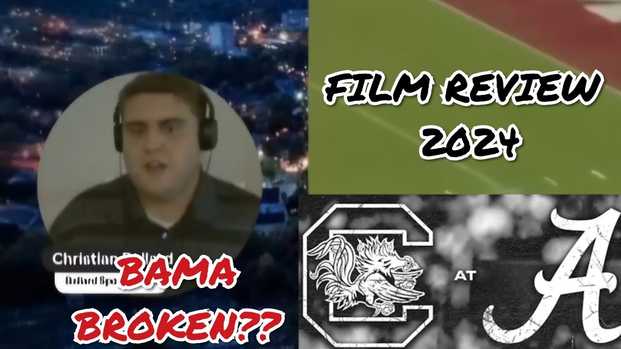 CAN BAMA BE FIXED?? | South Carolina @ Alabama FILM REVIEW - YouTube