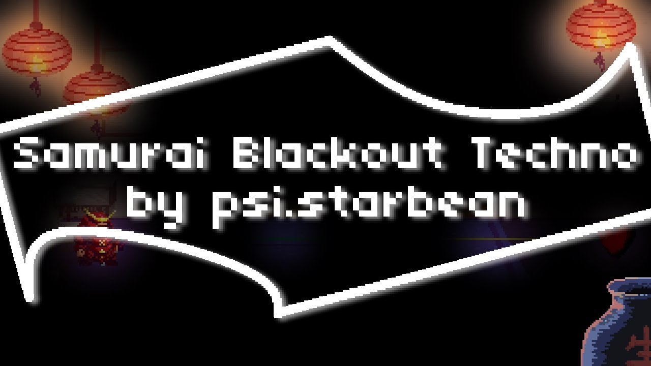 Samurai Blackout Techno (Rhythm Doctor Custom Level) - YouTube