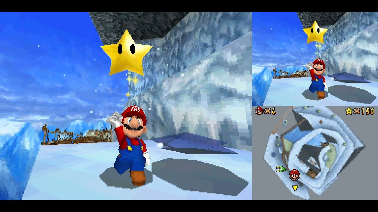 SM64DS TAS - Frosty Slide for 8 Red Coins 43.14 (Mario) - YouTube