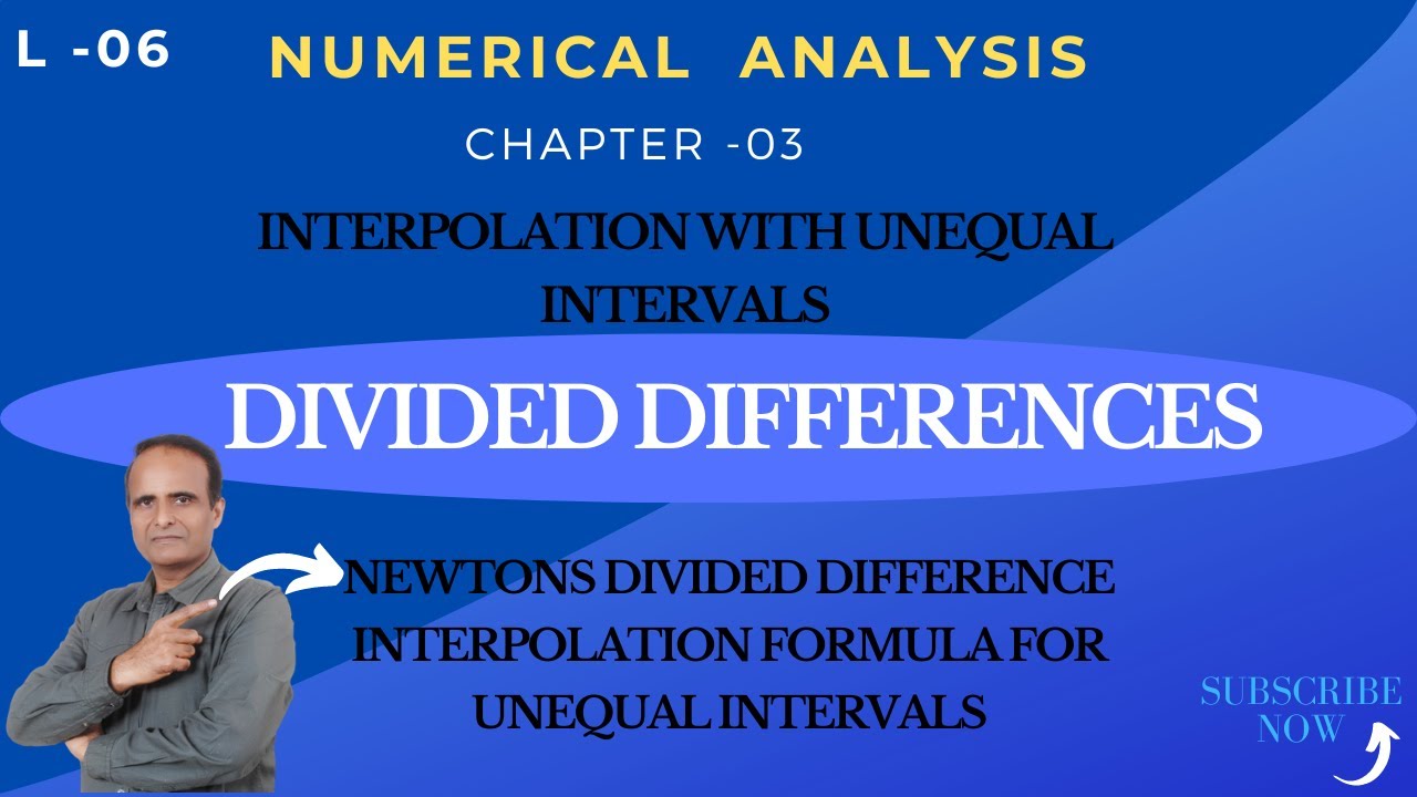 (video-35)PROOF OF NEWTONS DIVIDED DIFFERENCE INTERPOLATION FORMULA FOR ...